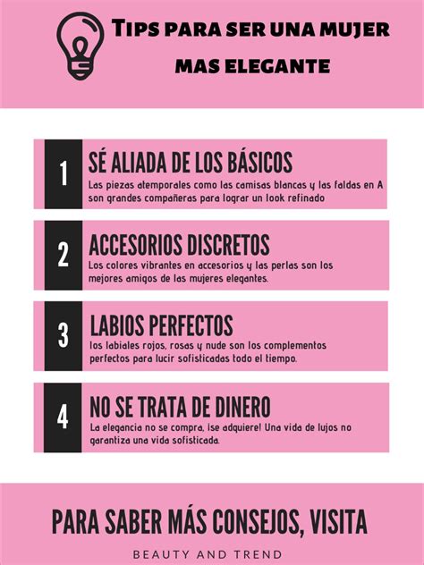 Tips Para Ser Una Mujer Mas Elegante