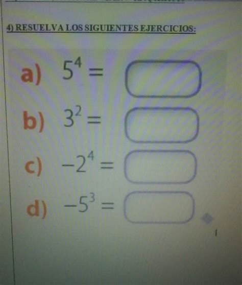 Resuelve Los Siguientes Ejercicios Brainly Lat