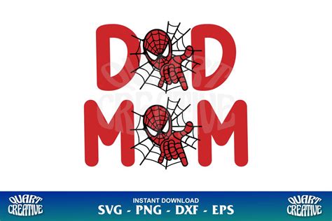 Spiderman Dad Svg Gravectory