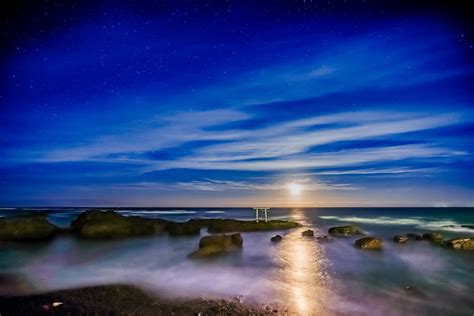 Banco de imagens mar costa oceano horizonte nuvem céu nascer do