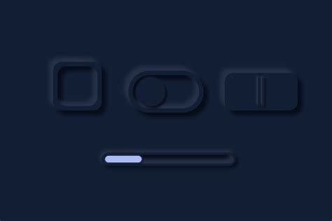 Neumorphic Ui Components Figma