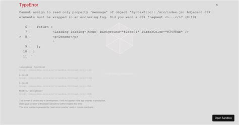 React Fullscreen Loading Codesandbox