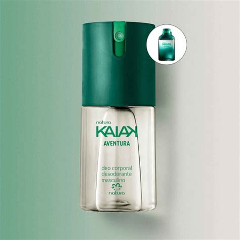 Desodorante Corporal Masculino Kaiak Aventura Natura 100ml No Shoptime