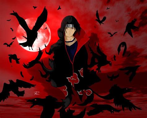 Uchiha Itachi Crow Wallpapers Top Free Uchiha Itachi Crow Backgrounds