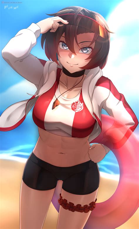 Ruby Rose Rwby Drawn By Vilde Loh Hocen Danbooru