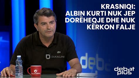 Krasniqi Albin Kurti nuk jep dorëheqje dhe nuk kërkon falje YouTube