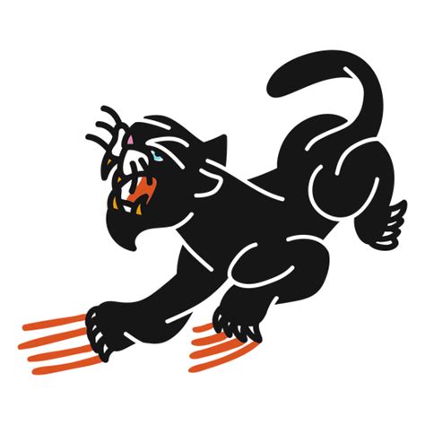 Diseños PNG de bagira para camisetas Merch