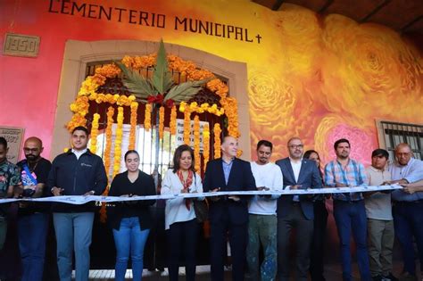 Inauguraron 25 nuevos murales en el Panteón de El Saucito Periódico