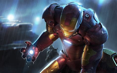 Ironman Illustration Iron Man Marvel Comics Digital Art Artwork HD
