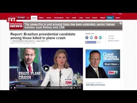 Imprensa internacional repercute morte de Eduardo Campos Vídeo