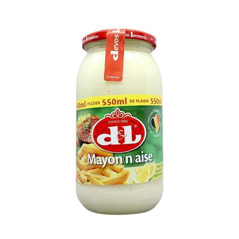 Devos Lemmens Mayonaise Met Citroen Ml Mayonnaise With Lemon