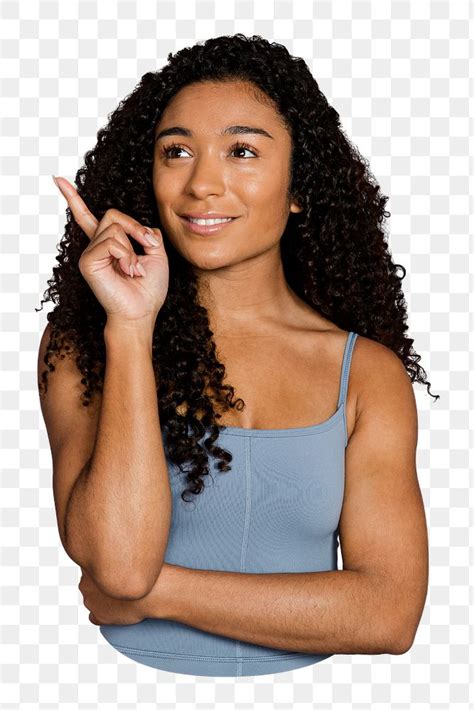 Woman Thinking Png Image Transparent Premium PNG Rawpixel