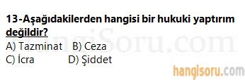 S N F Hukuk Ve Adalet D Nem Yaz L Sorular Test Z Test Z