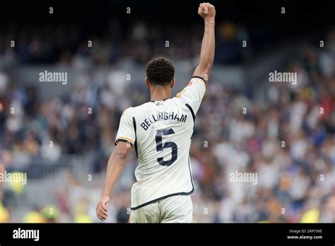 Jude Bellingham Of Real Madrid Celebrates After Scoring A Goal During