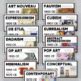 Art History Timeline Posters Letter Size 34 Posters Total TPT