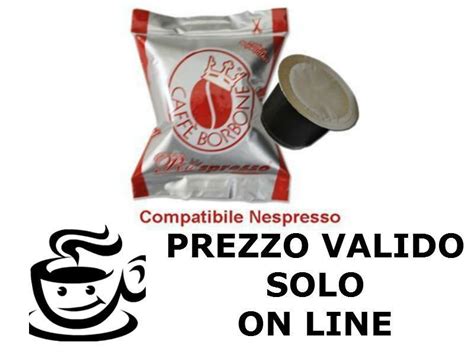 1000 CAPSULE CAFFE BORBONE RESPRESSO MISCELA ROSSA COMPATIBILE NESPRESSO