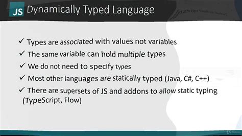 4 data types in javascript youtube
