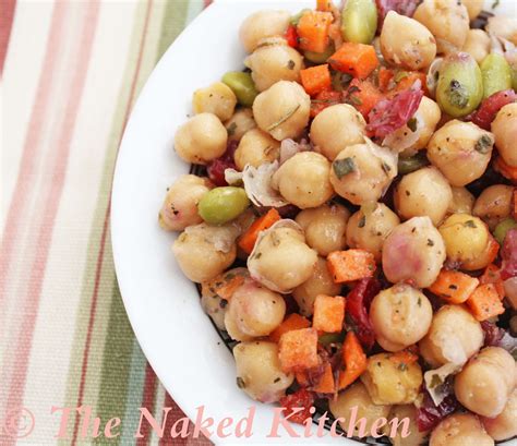 Tangy Chickpea Salad The Naked Kitchen