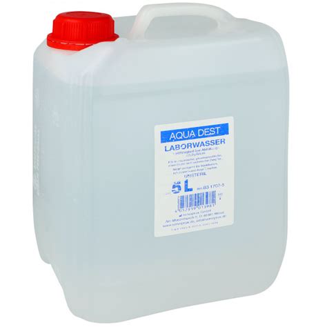 Aqua Dest Destilliertes Wasser Destilliertes Wasser