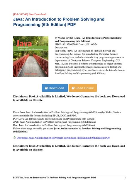 java introduction problem solving programming pdf da50cd23b pdf computer programming java