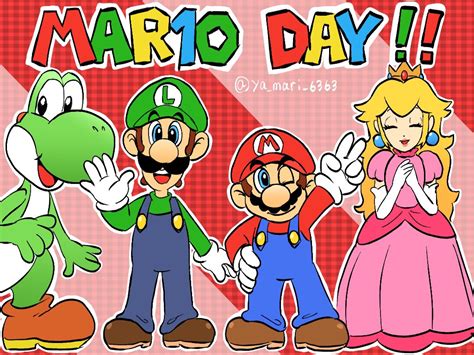 ひやしめん on Twitter RT ya mari 6363 MAR10Day マリオの日 https t co