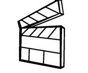 Coloriage Cinema Gratuit Imprimer