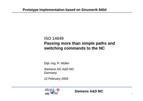 PDF ISO 14649 Passing More Than Simple Paths And Presentation ISO
