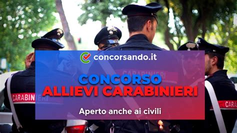 Concorso Allievi Carabinieri 2938 Posti Disponibili YouTube