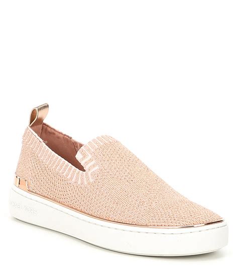 MICHAEL Michael Kors Skyler Slip On Sneakers Dillard S In 2020 Slip
