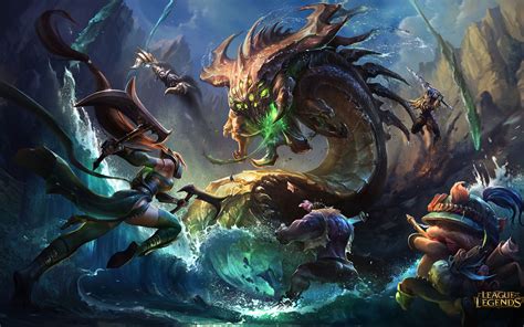 Những hình nền máy tính độc đáo về desktop background League of Legends
