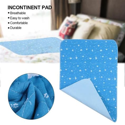 SURENHAP Coussin lavable réutilisable Protège matelas lavables et