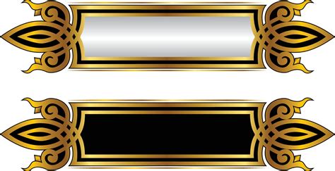 Luxury Golden Frame Vector Png Infoupdate Org