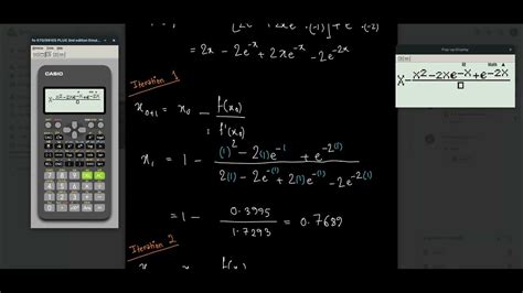 cse330 shortcut of doing newton raphson using a calculator youtube