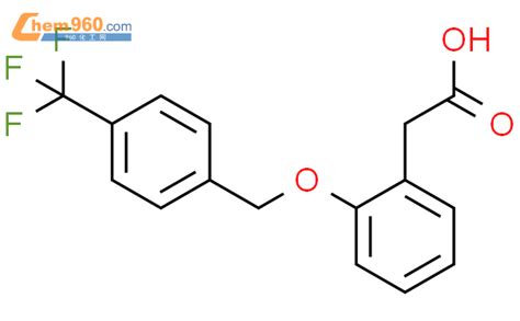 916908 10 6 BENZENEACETIC ACID 2 4 TRIFLUOROMETHYL PHENYL METHOXY