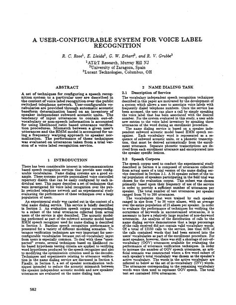 pdf a user configurable system for voice label recognition