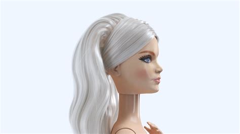 Nude Barbie Dolls Collection 3D Model 129 3ds Fbx Obj Ma Max