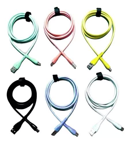 Cable Carga Rapida 2 1a Micro Usb V8 Datos Uso Rudo 3 Metros Meses