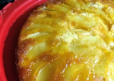 Torta Invertida De Manzana Receta De Veronica Gomez Cookpad