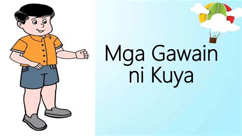 Mga Tungkulin Ng Bawat Kasapi Ng Pamilya Ppt