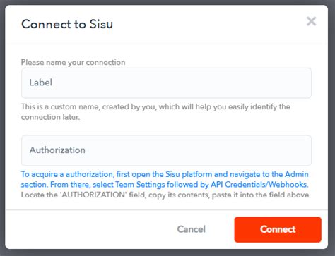 Manually Connecting Sisu API Nation Powered By HappyFox