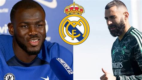 BENZEMA RECOIT UN MAGNIFIQUE MESSAGE DE KOULIBALY AVANT LE MATCH