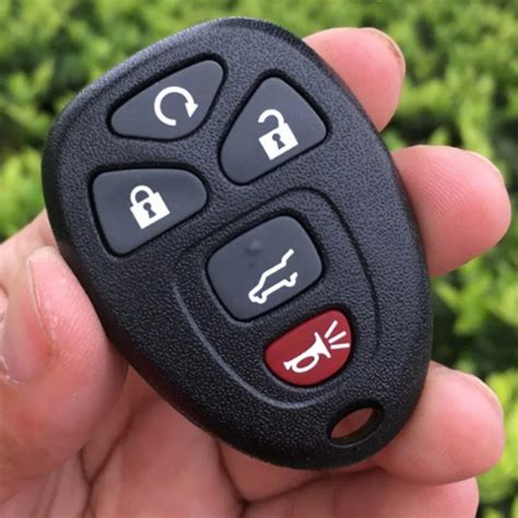 DAKATU 5 Buttons Replacement Remote Keyless Entry Key Fob Shell Case