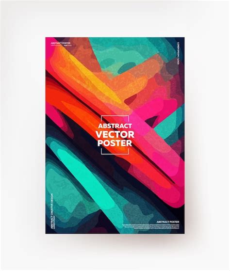Fondo abstracto creativo neón para carteles volantes pancartas