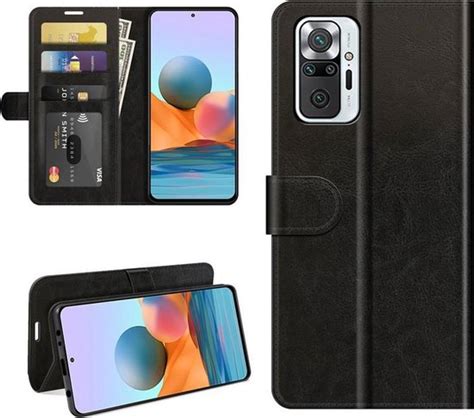 Xiaomi Redmi Note 10 Pro Hoesje MobyDefend Wallet Book Case Sluiting