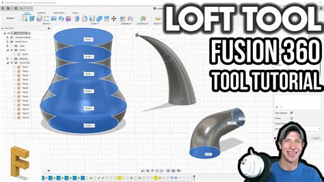 Using The LOFT TOOL In Autodesk Fusion 360 YouTube