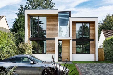 Diseño casa moderna de dos pisos Construye Hogar