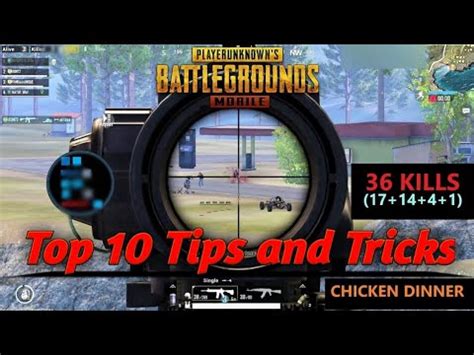 Top 10 Tips And Tricks In PUBG Mobile Ultimated Guide To Become A Pro