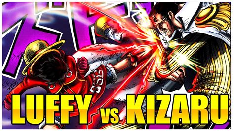 KIZARU VS LUFFY UN VERDADERO YONKOU CAPITULO 1091 ONE PIECE YouTube