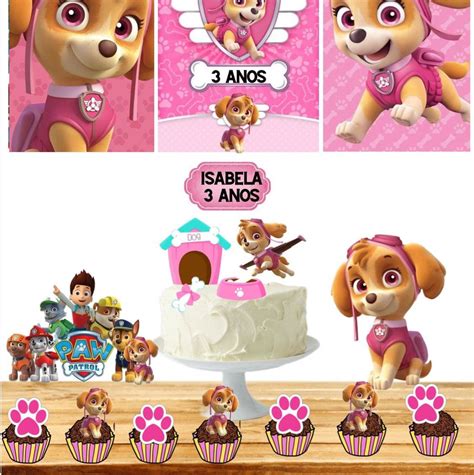 Kit É Só Um Bolinho Patrulha Canina Sky no Elo7 Barato Festança 1A6AEB0