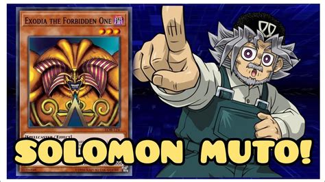 SOLOMON MUTO Invoca A EXODIA YUGIOH DUEL LINKS YouTube